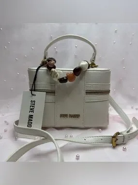 Steve Madden | Bags | Steve Madden Vanilla Mini Top Handle Crossbody ...